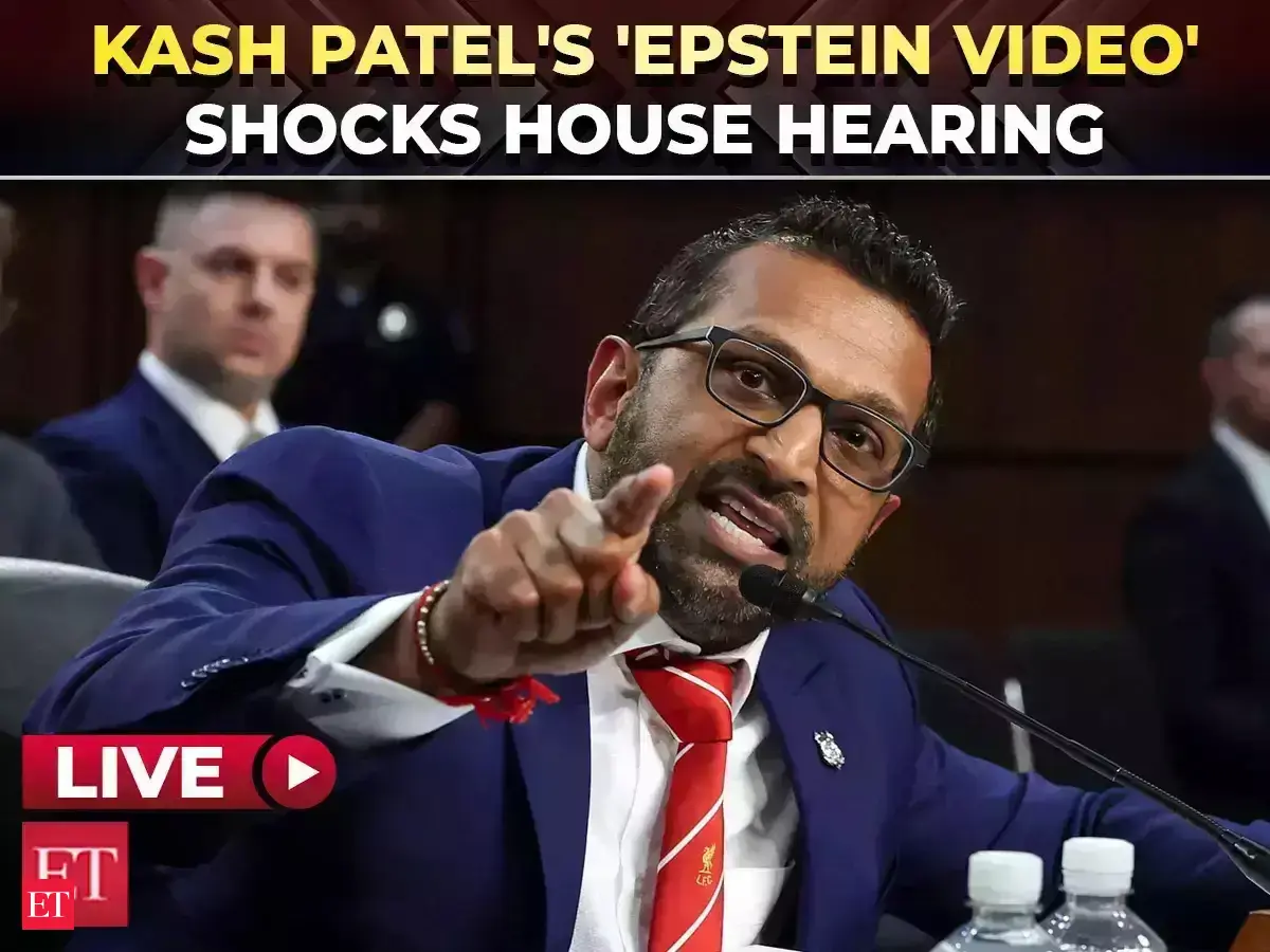 Epstein files: Kash Patel drops Epstein bombshell at explosive House ...