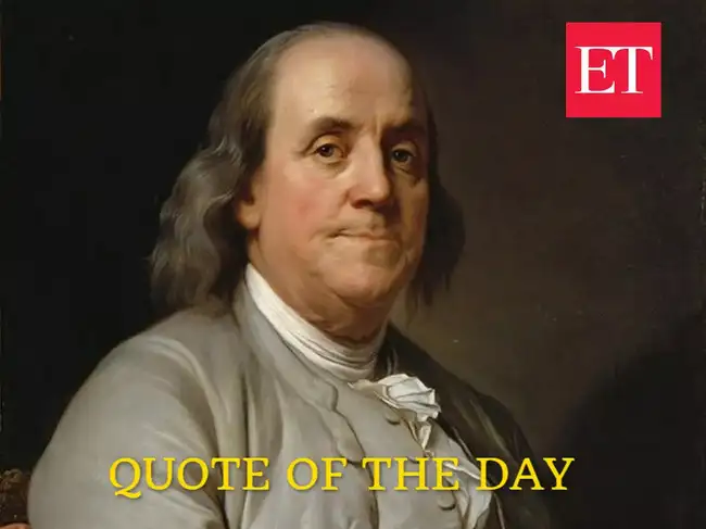 Quote of the day by Benjamin Franklin: 'Diligence is the mother of good ...