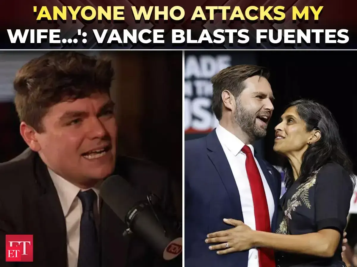 ‘Go & eat sh*t!’: JD Vance explodes at far-right activist Nick Fuentes ...