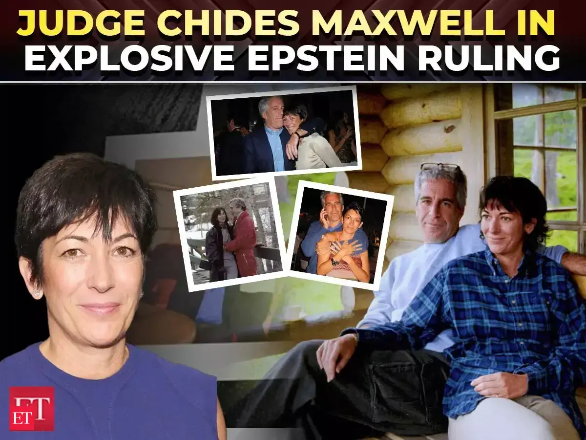 ‘You crossed the line’: Judge REBUKES Ghislaine Maxwell for naming ...
