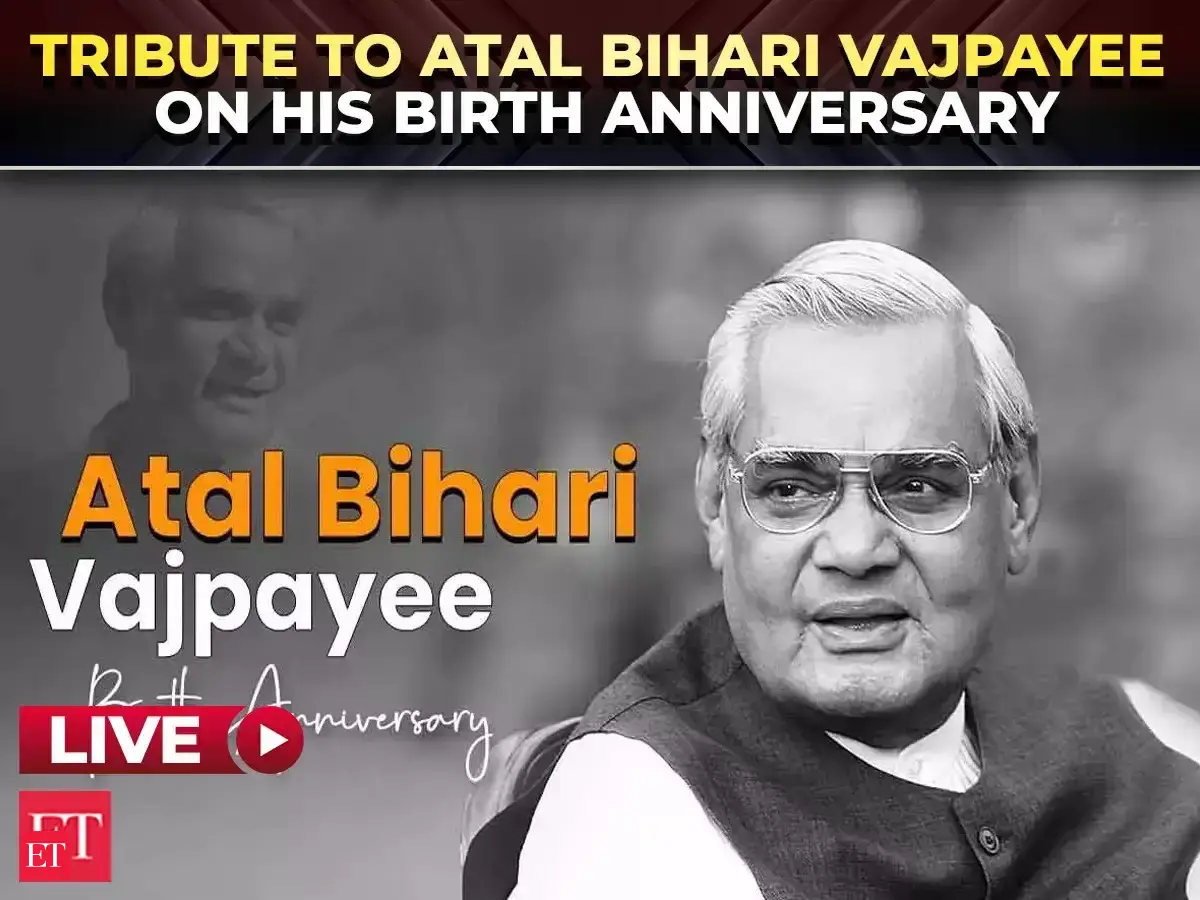 President Murmu, PM Modi, BJP leaders pay tribute to former PM Atal ...