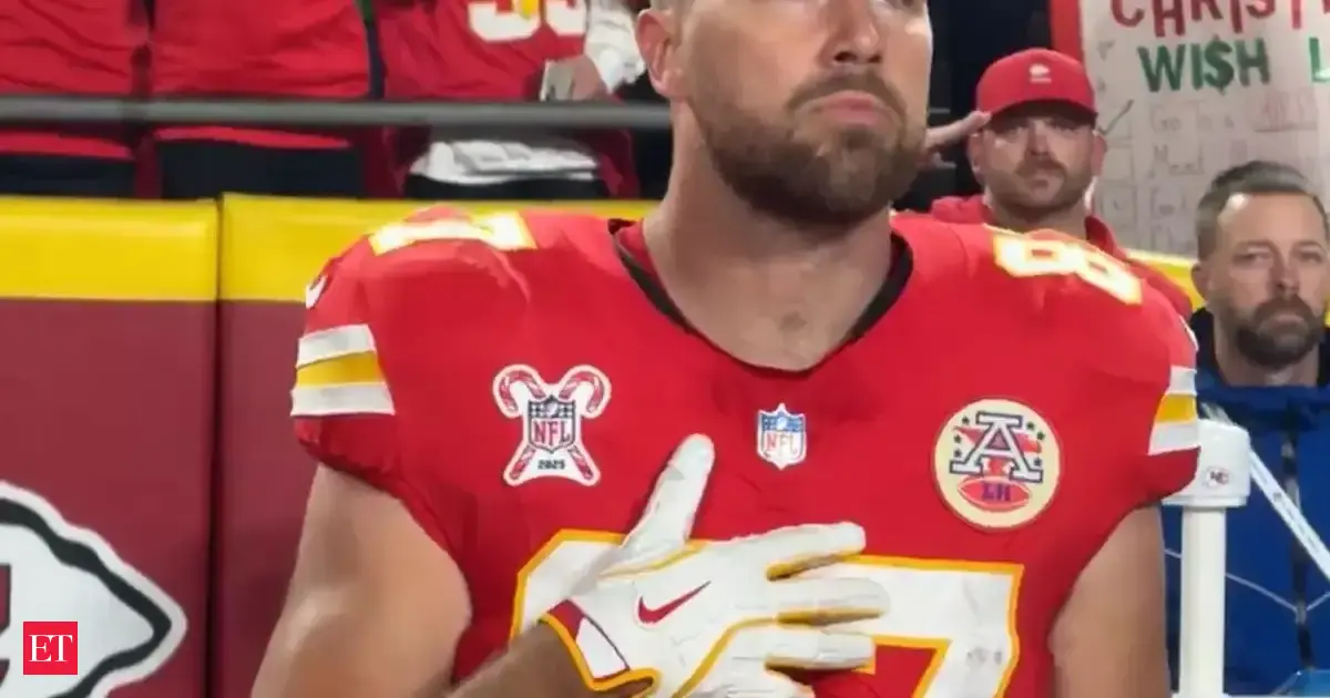 Trevor Kelce's national anthem video goes viral: WATCH: Trevor Kelce’s ...