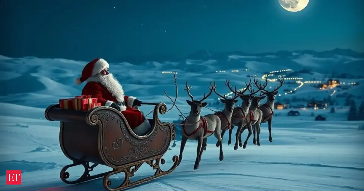 8,231,970,628 gifts delivered by Santa across the world during his ...