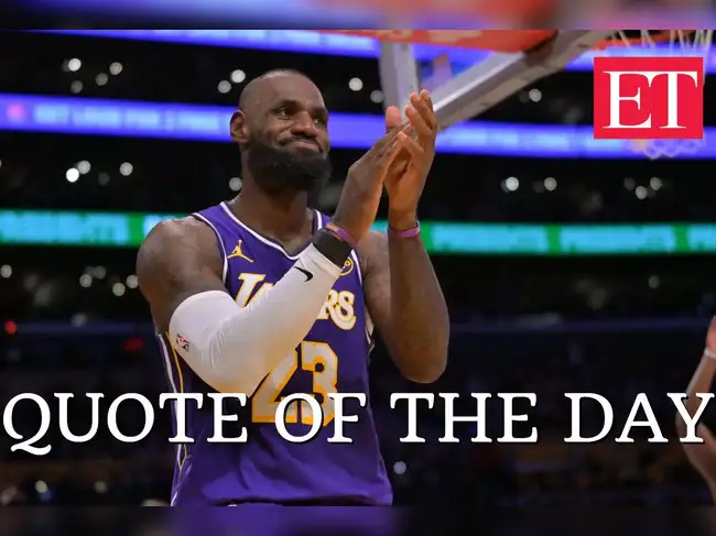 Quote of the day by LeBron James: ‘All your life you are told the ...