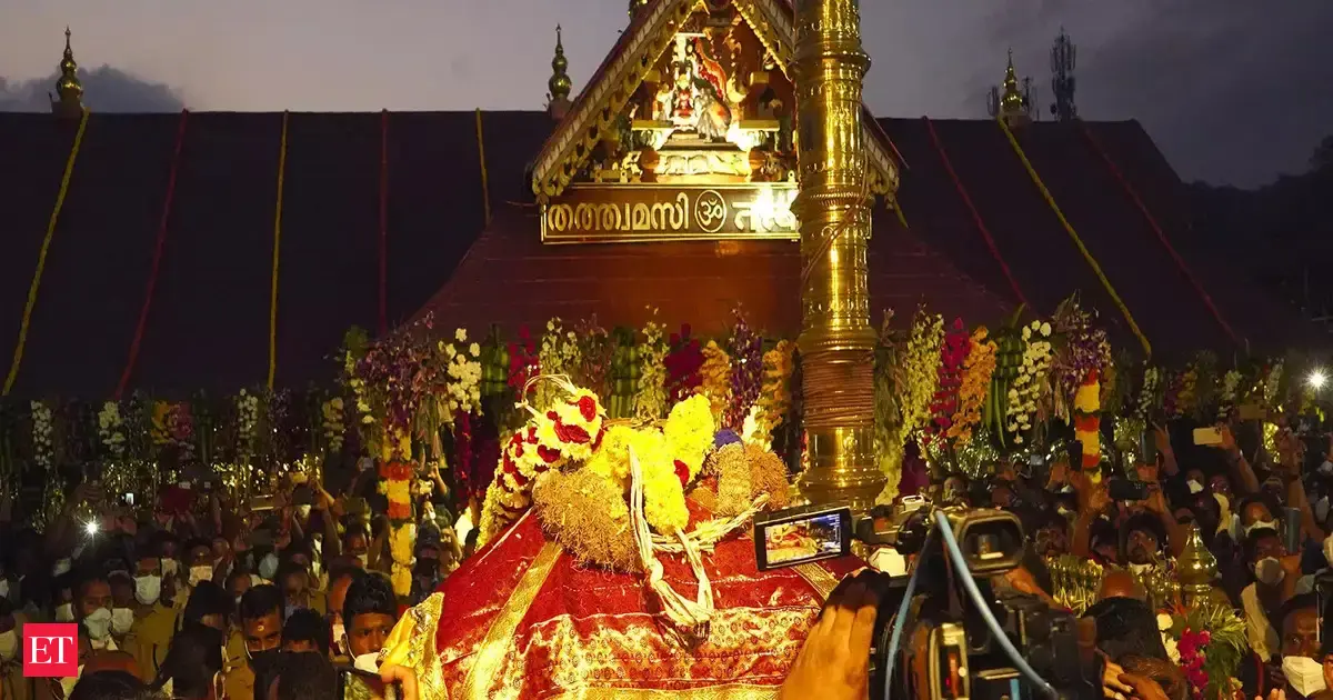 Mandala season: Over 30 lakh devotees visit Sabarimala, revenue stands ...