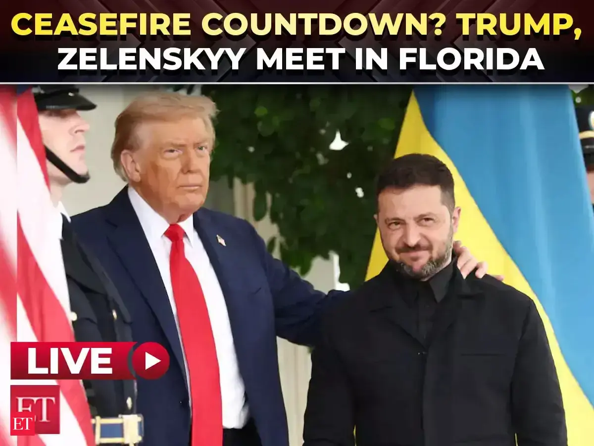 Trump-Zelenskyy LIVE | Mar-a-Lago talks that could end the Russia ...