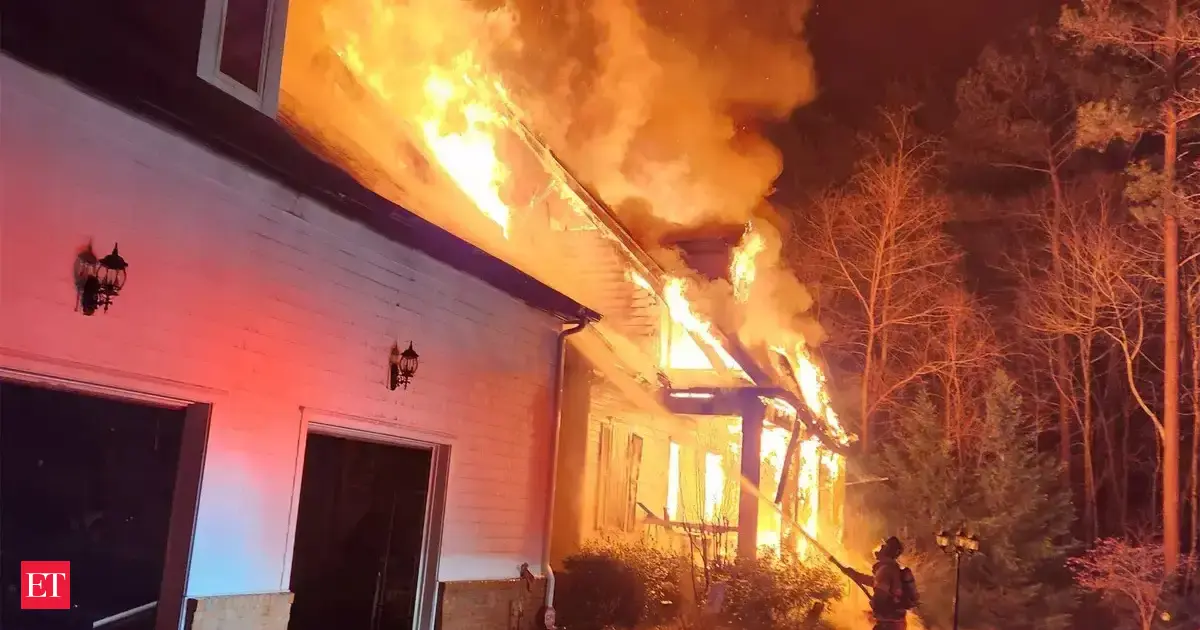 Two hospitalized in blaze at NASCAR star Denny Hamlin’s property in ...