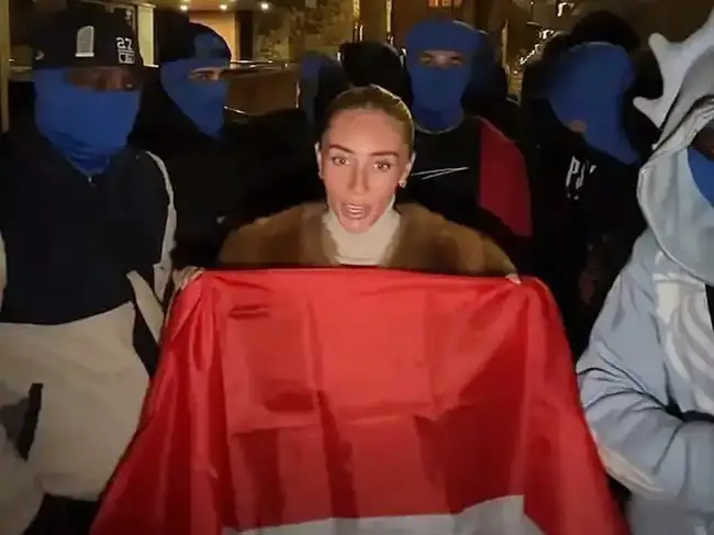 British porn star Bonnie Blue sparks outrage with 'disrespectful' stunt ...