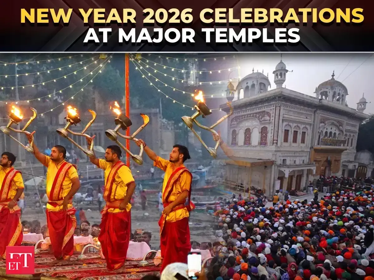 India’s temples witness huge New Year 2026 crowds seeking blessings ...