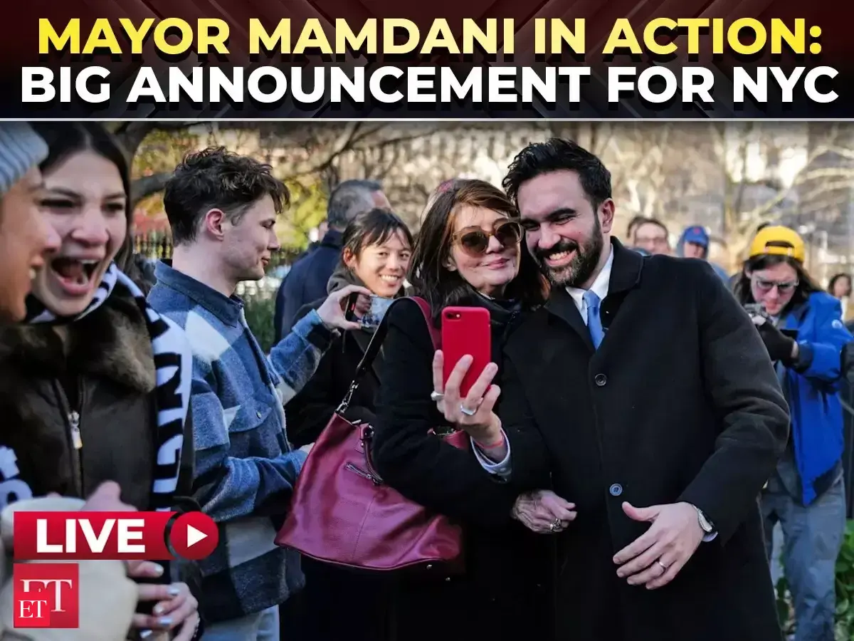 Mayor Zohran Mamdani in action; makes major announcement since taking ...