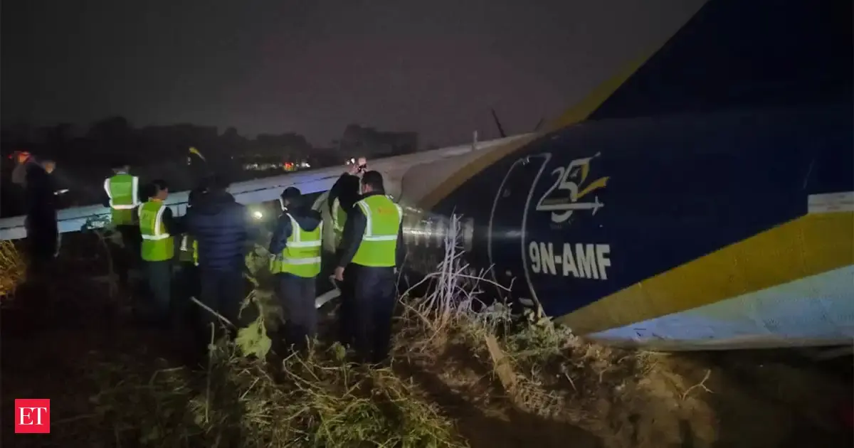 Buddha Air flight skids off runway during landing at Nepal's Bhadrapur ...