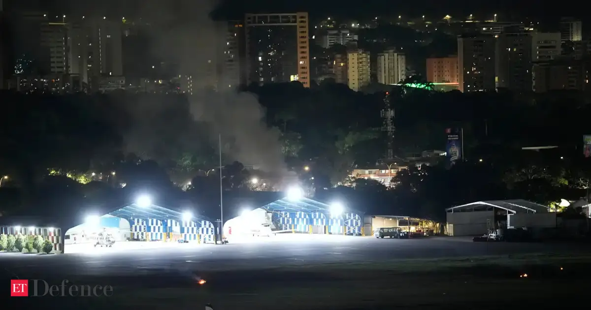 US strikes Venezuela's Caracas as Maduro declares state of emergency ...