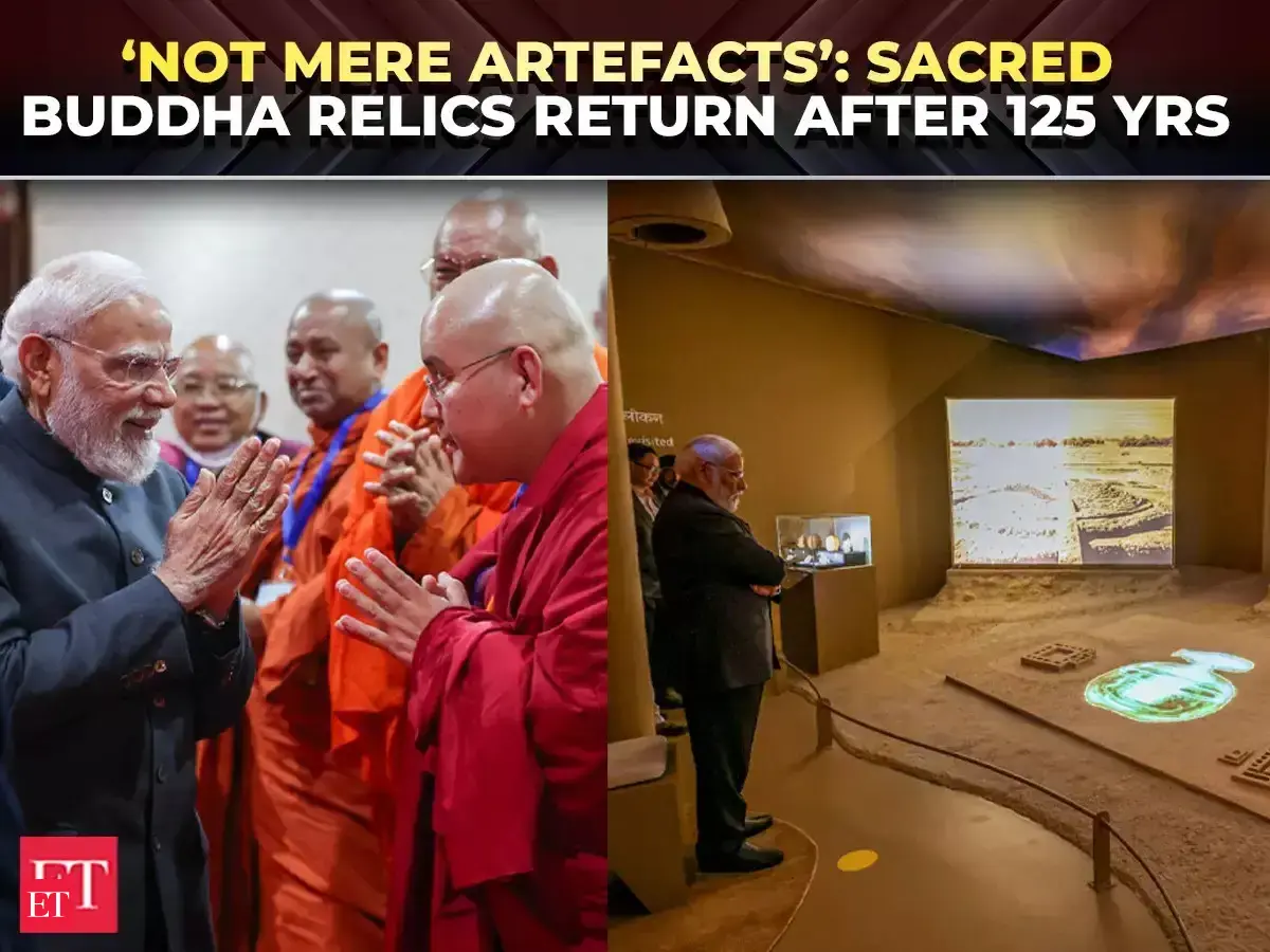 PM Modi recalls visits to global Buddha sites, calls sacred relics ...