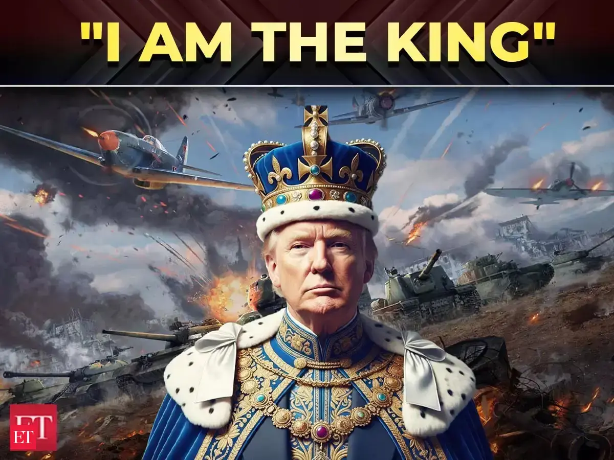 'I AM THE KING' | Internet reacts to Trump’s 'self-coronation' bragging ...