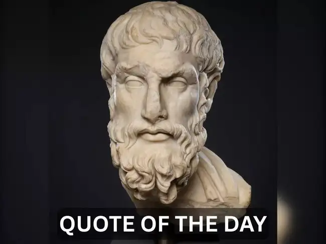 Quote of the day by Epicurus: 'If you shape life according to nature ...