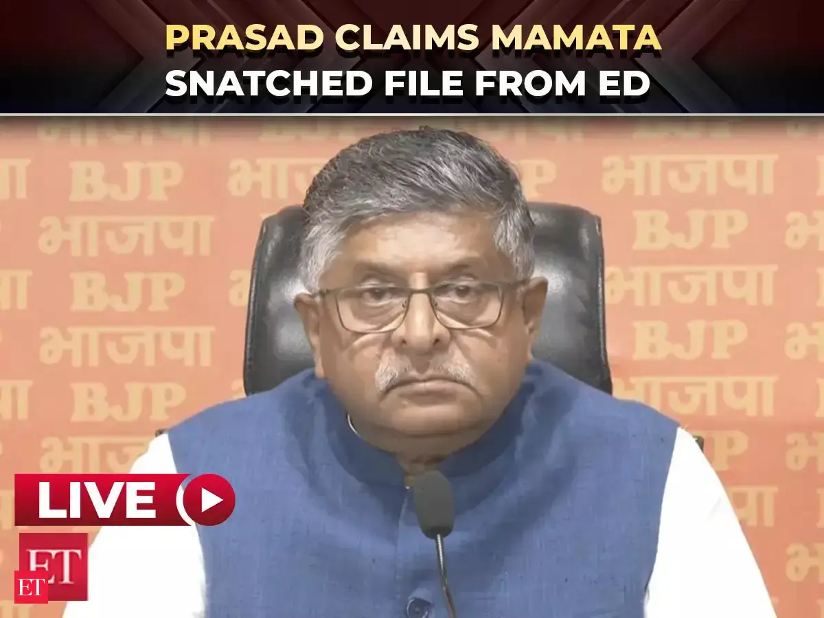 LIVE: BJP leader Ravi Shankar Prasad press conference | Rahul Gandhi ...