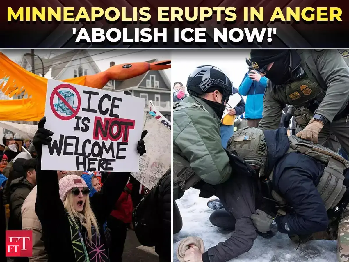 Minneapolis in fury, America outraged: ICE shooting sparks protest ...