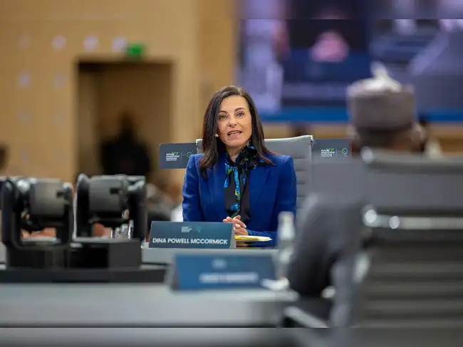 Former Trump adviser Dina Powell McCormick joins Meta as president and ...