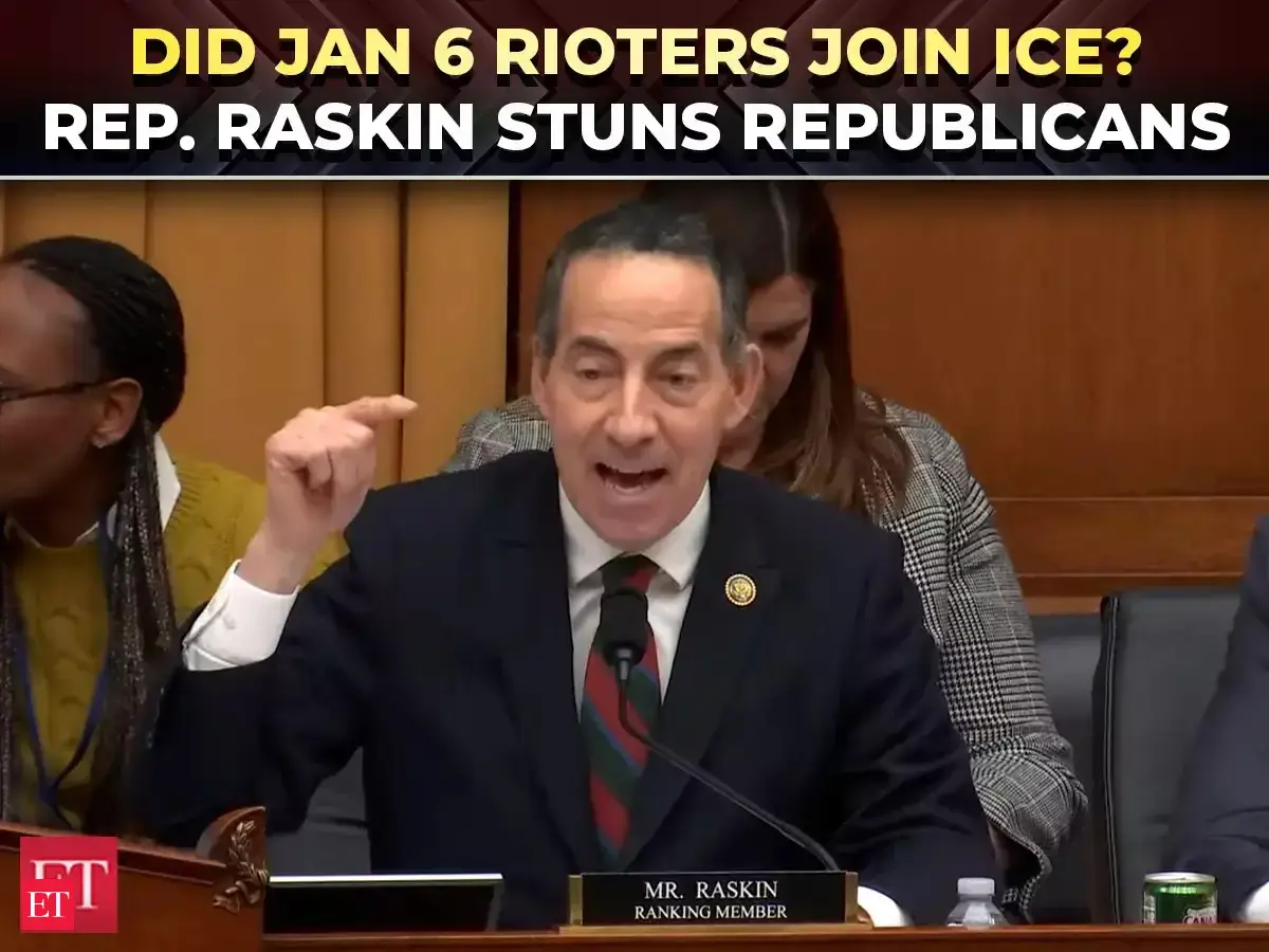 ice shooting: 'Why is ICE masked?': Rep. Raskin's Jan 6 rioters claim ...