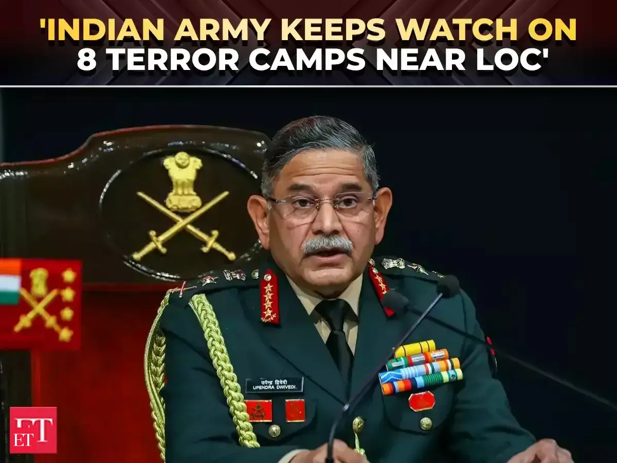 ‘Eight camps still active in front of LOC & IB’: Army Chief warns ...