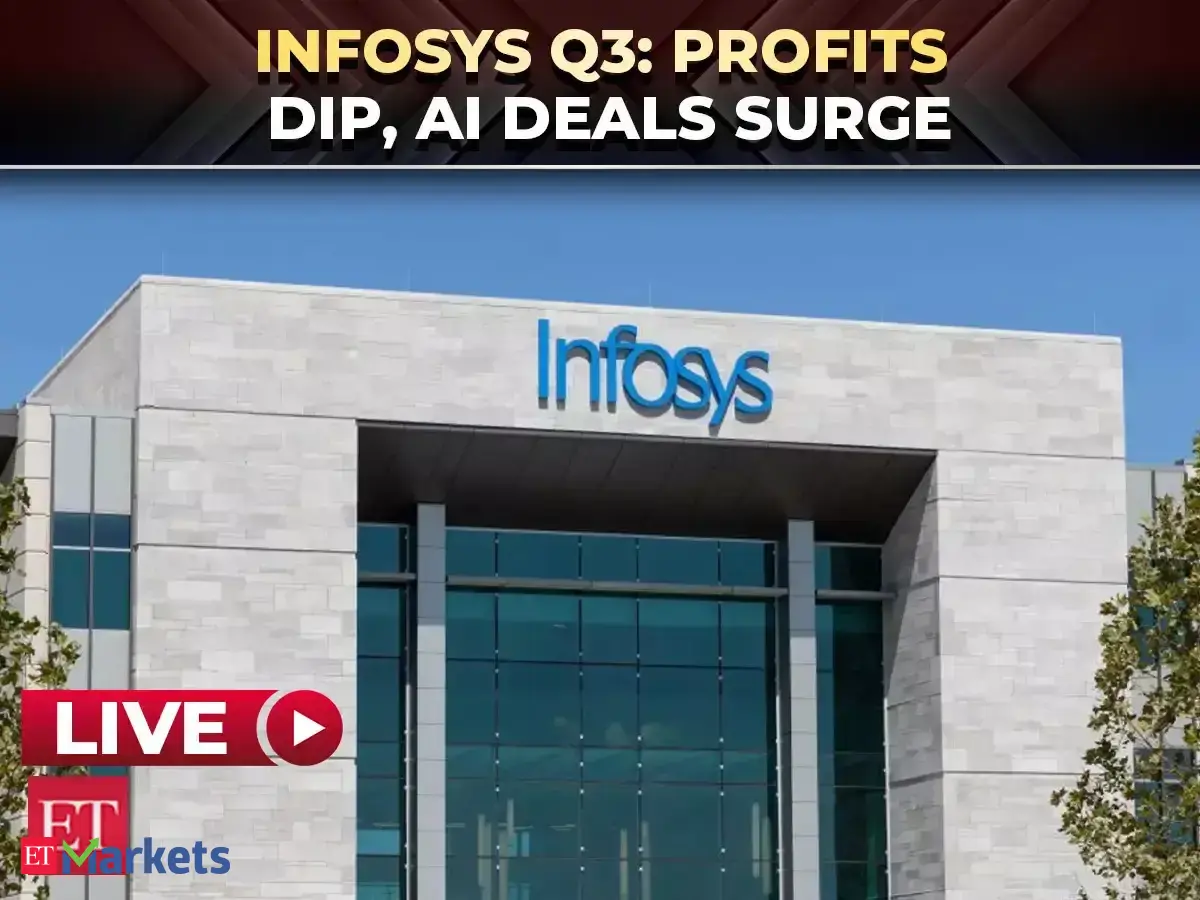 Infosys Q3 Results Live: Profit slips 2% YoY despite 9% revenue growth ...