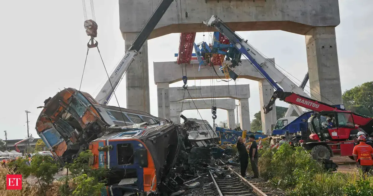 Another crane collapse in Thailand suburbs kills two: Police - The ...