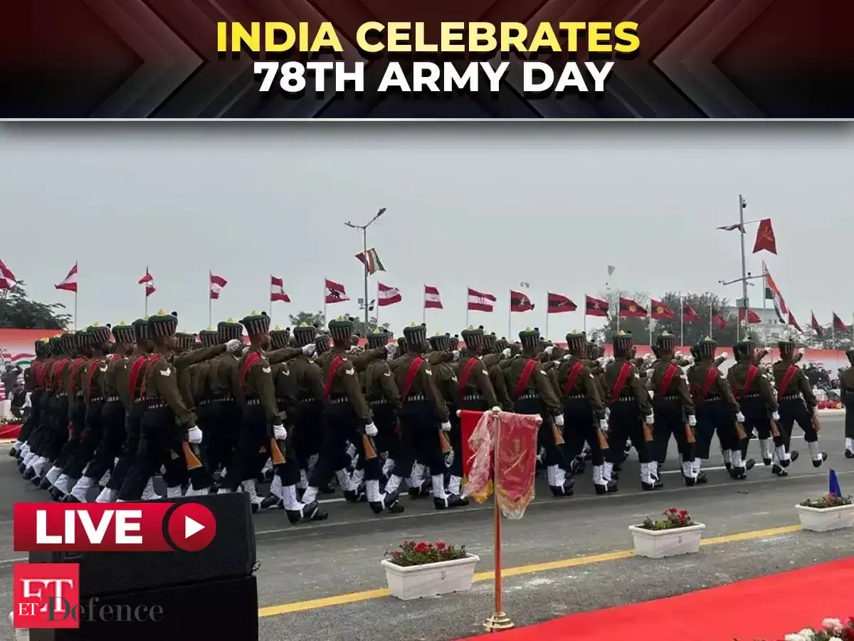78th Army Day Parade 2026 LIVE | Indian Army strength on display | Op ...