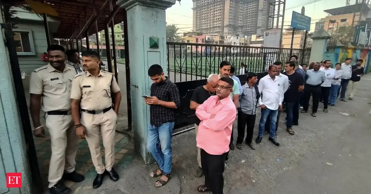 Mumbai civic polls see 41 per cent voter turnout till 3.30 pm - The ...