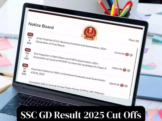 SSC GD constable final result 2025 out at ssc.gov.in: Check merit list ...