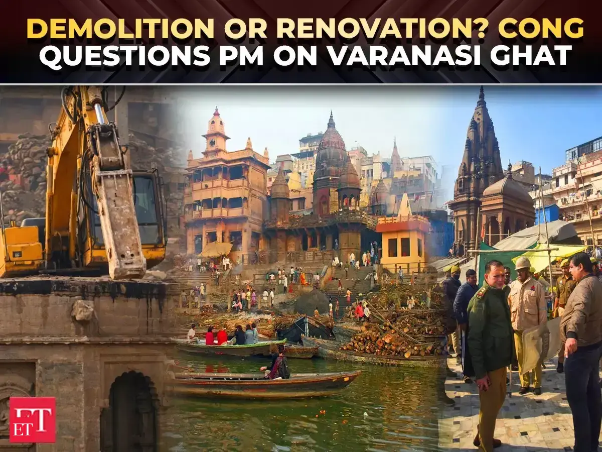 Manikarnika Ghat renovation sparks protests: DM promises restoration ...