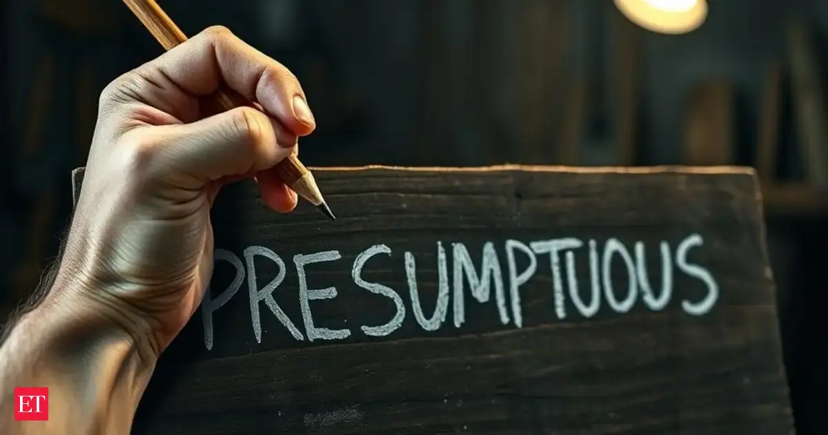 presumptuous meaning: Word of the Day: Presumptuous - The Economic Times