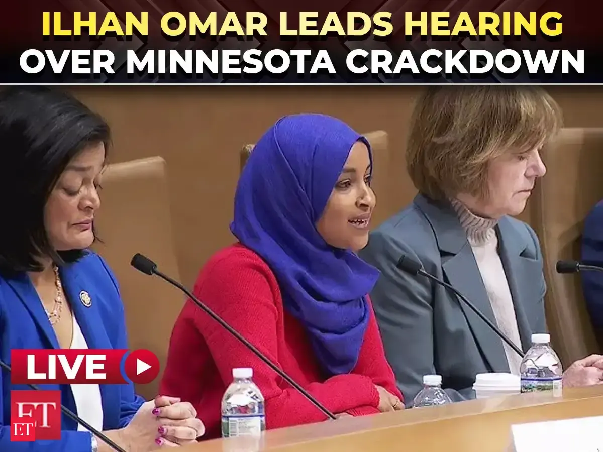 LIVE | ‘Trump’s aggressive action…’: Ilhan Omar leads shadow hearing at ...