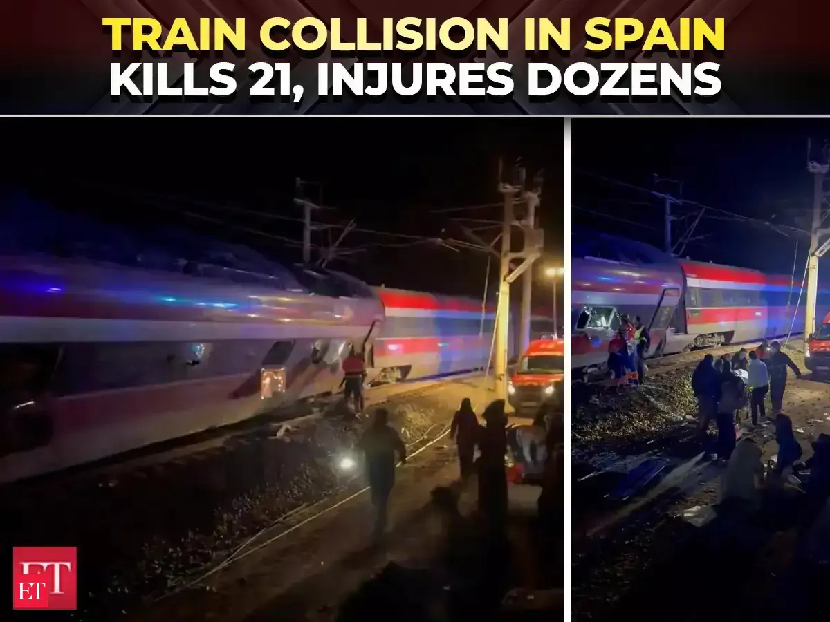 Spain train accident: Two high-speed trains derail, smash into each ...