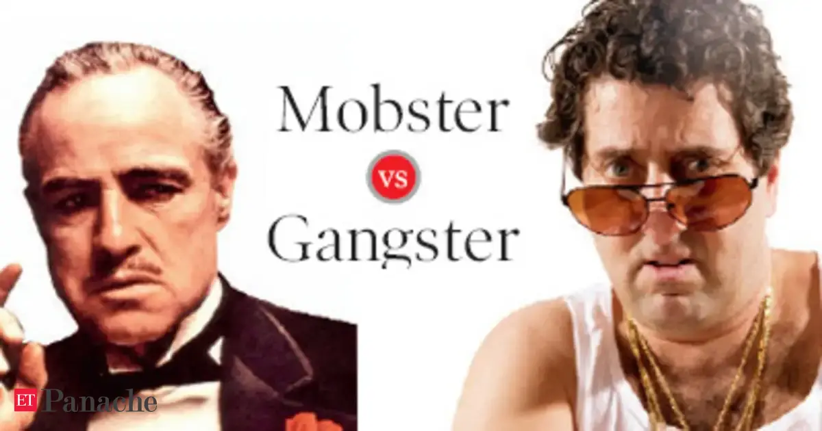Cocktail conversations: Mobster versus Gangster - The Economic Times
