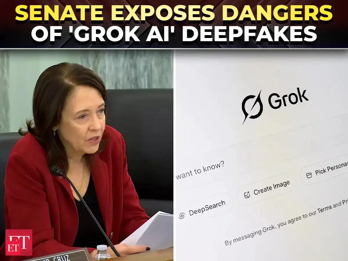 ai: 'Grok needs to clean up its act': Maria Cantwell slams AI deepfakes ...