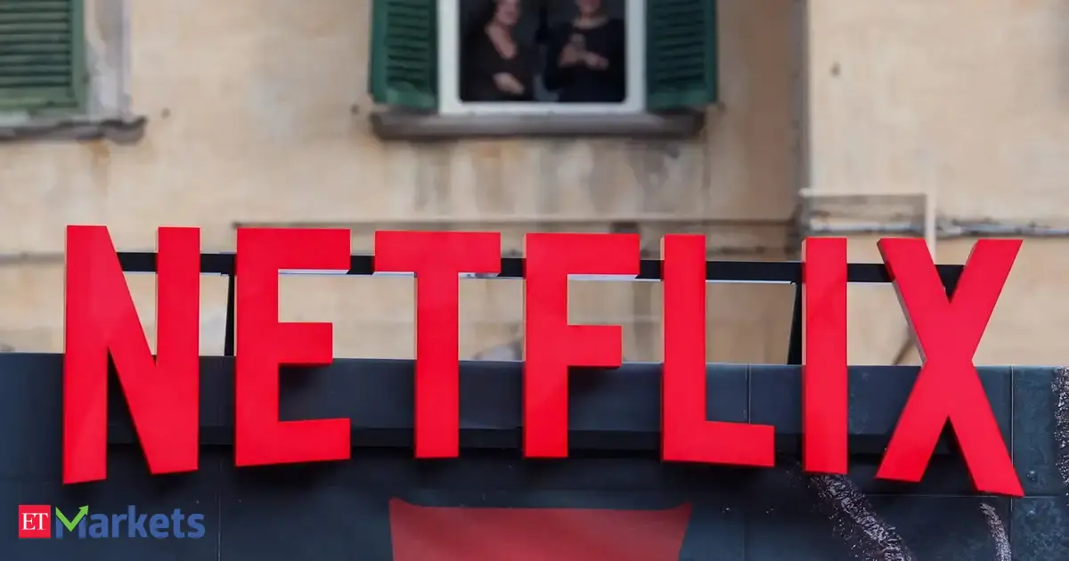 Netflix shares drop 7% in Europe after Q4 results - The Economic Times