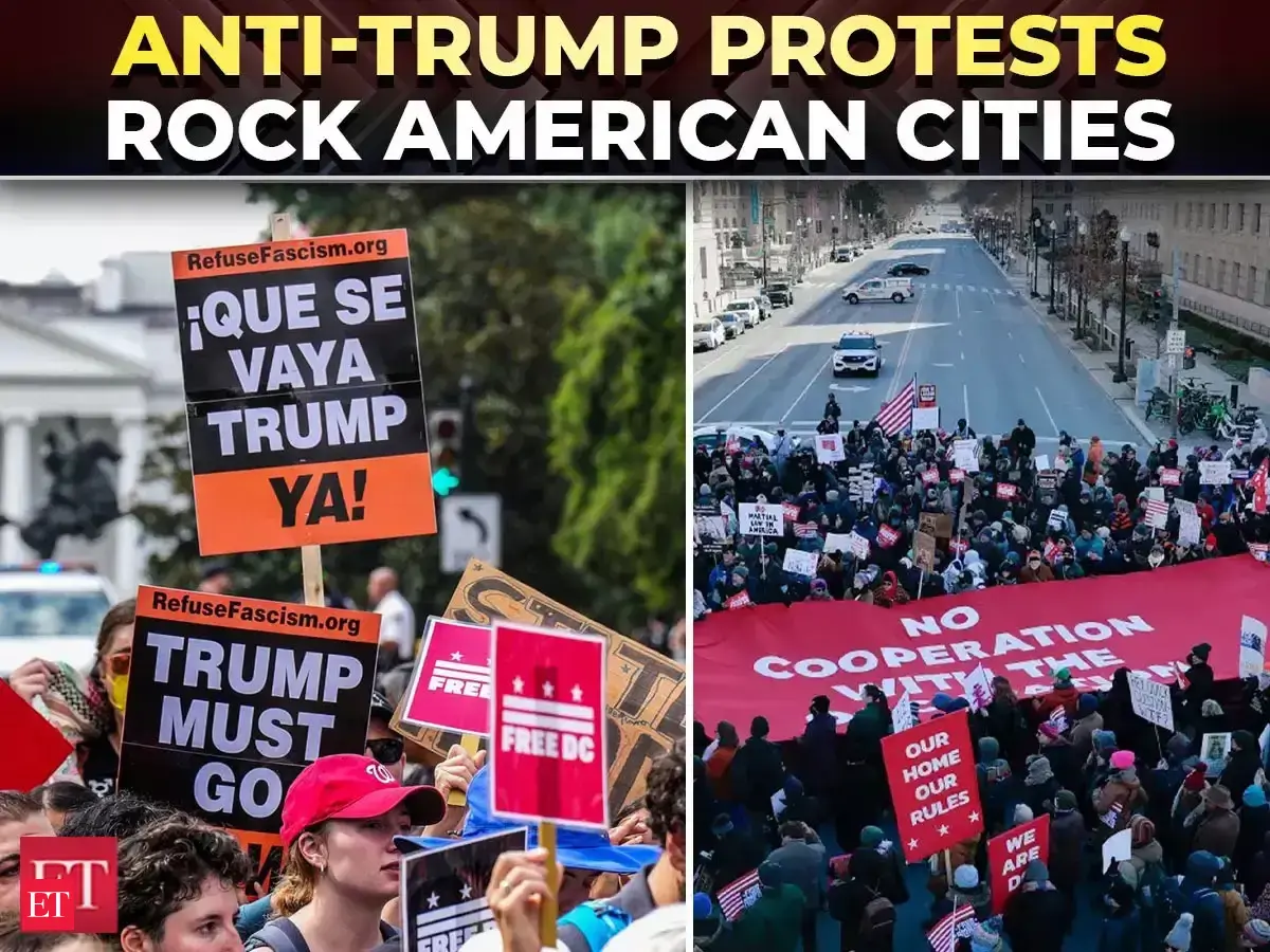 ‘Free America’ explodes across USA: Cities walk out against Trump ...