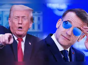 Trump mocks France's Macron at Davos for playing 'tough' - The Economic ...