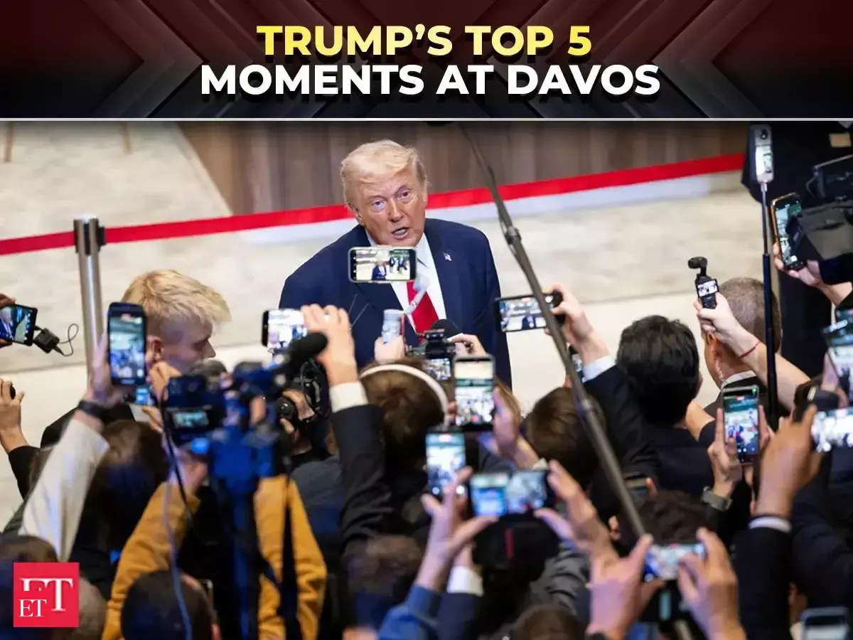 Top five ‘Trump moments’ at WEF Davos you can’t miss that stirred the ...