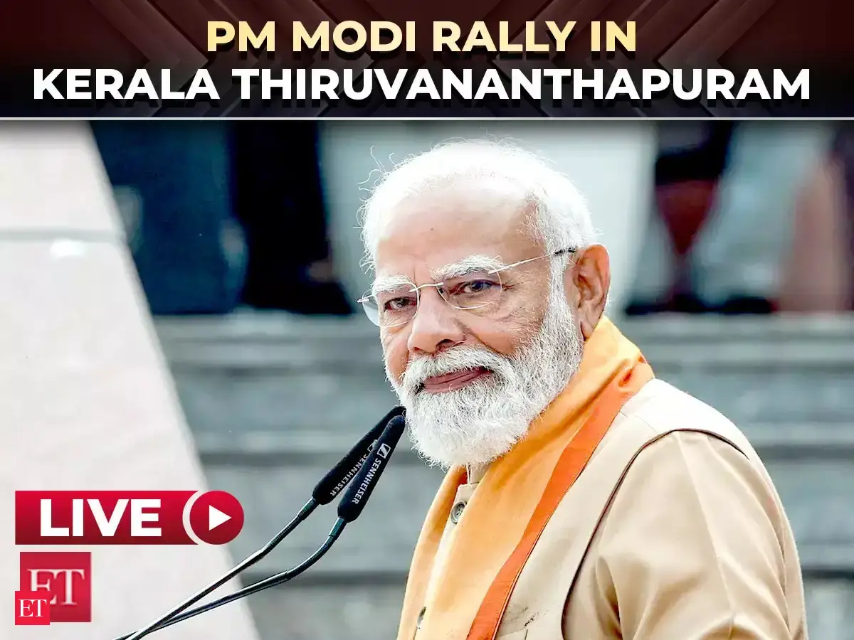 Live: PM Modi addresses public rally in Thiruvananthapuram, Kerala ...