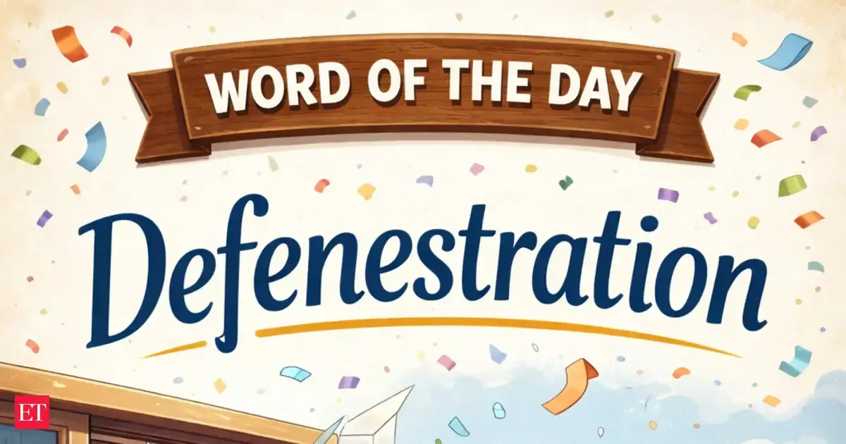 Word of the Day Defenestration: Word of the Day: Defenestration - The ...
