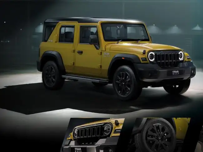 Mahindra Thar ROXX STAR edition launched. Check price, special features ...