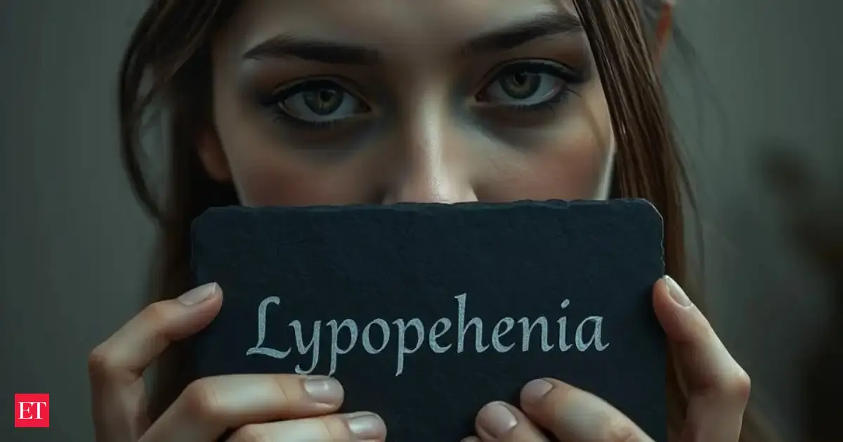 Word of the day: Word of the day : Lypophrenia - The Economic Times