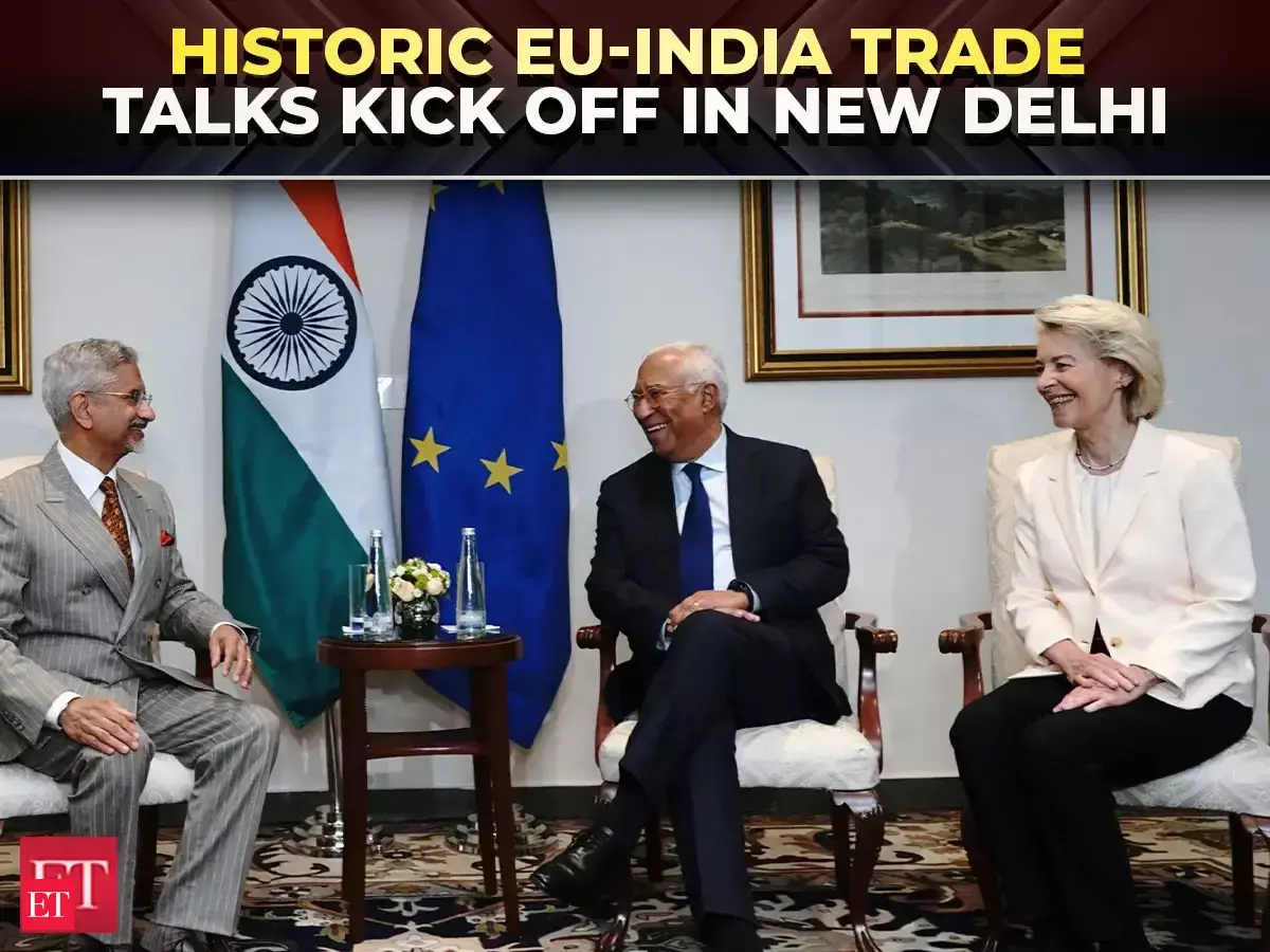 Mother of all deals'| EU leaders meet S Jaishankar in New Delhi ahead ...