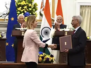 India, EU ink mega defence and security pact; to focus on boosting ...