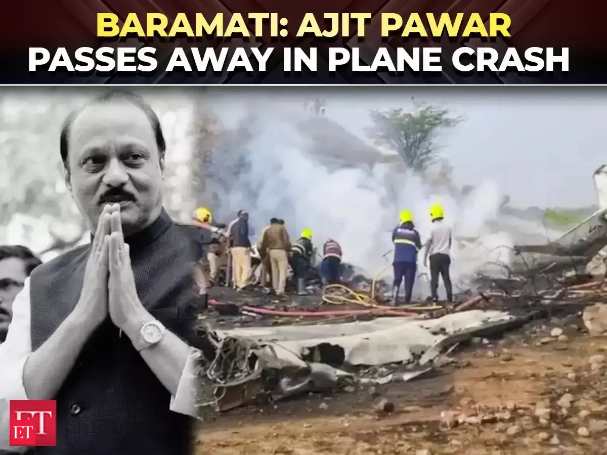 Ajit Pawar no more: Maharashtra Deputy CM dies in Baramati plane crash ...