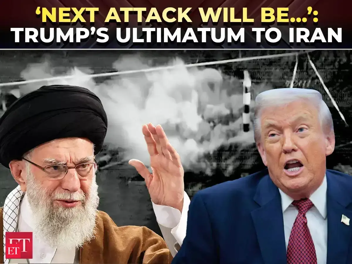 Make nuke deal, else next attack…’: Trump threatens Iran with military ...