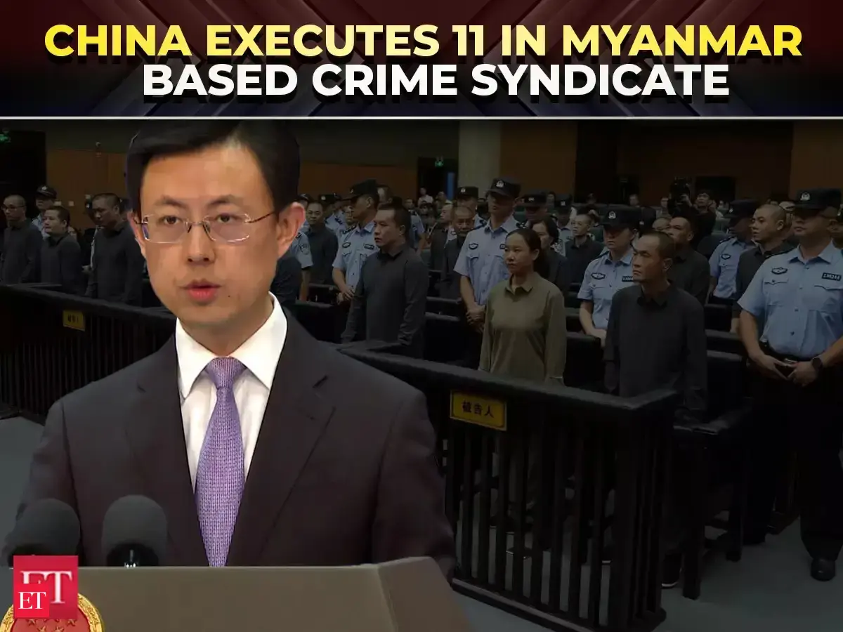 China executes 11 members of Myanmar-based scam mafia family, Beijing ...