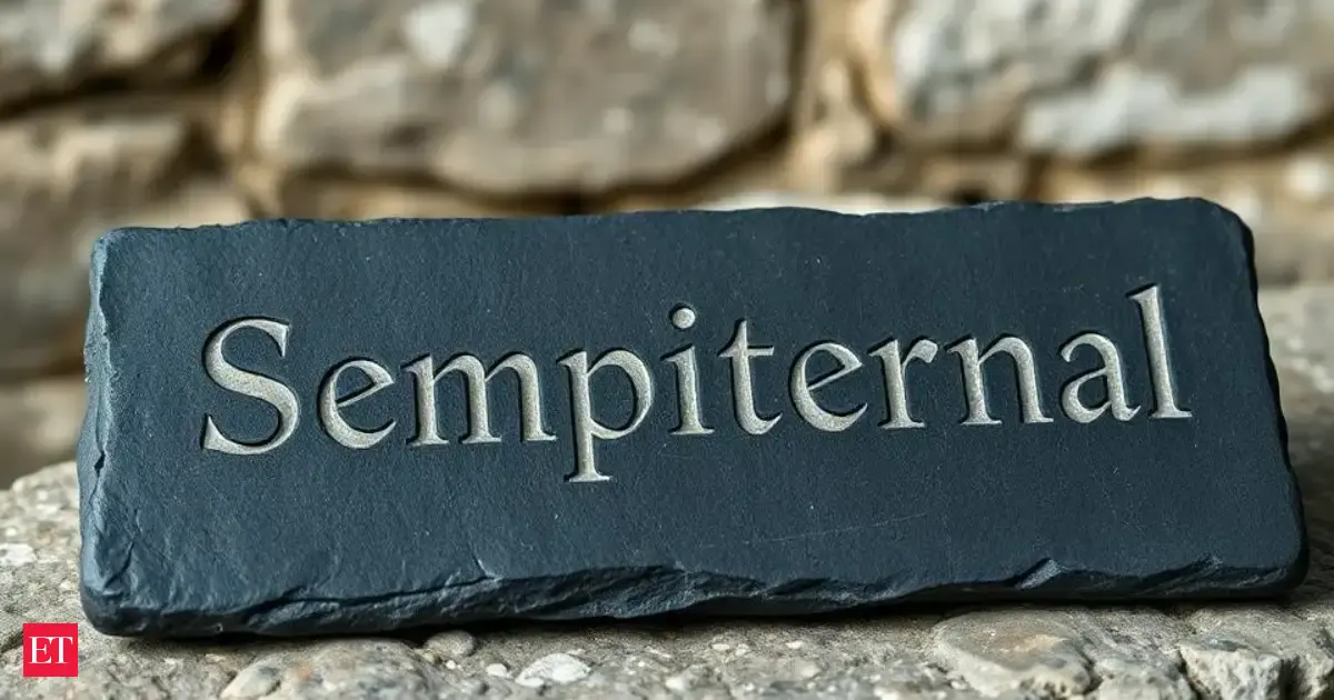 word of the day: Word of the day : Sempiternal - The Economic Times