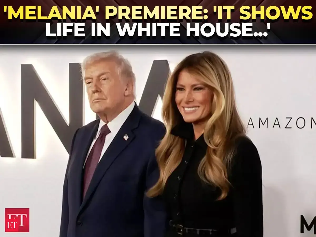 'Shows life in White House...': Trumps at red-carpet premiere of First ...